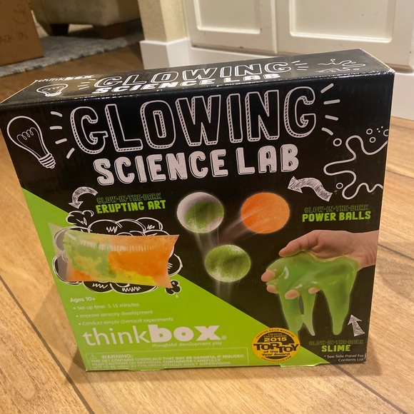 ThinkBox | Toys | Think Box Glowing Science Lab Slime | Poshmark
